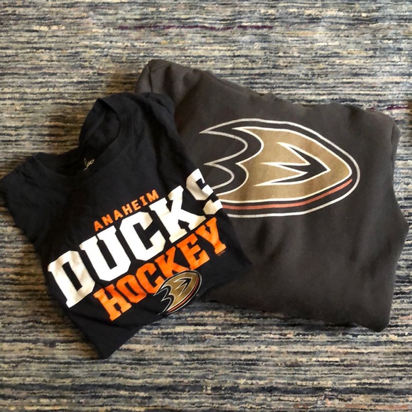Fanatics | Shirts & Tops | Nhl Anaheim Ducks Youth Hoodie And Tee ...
